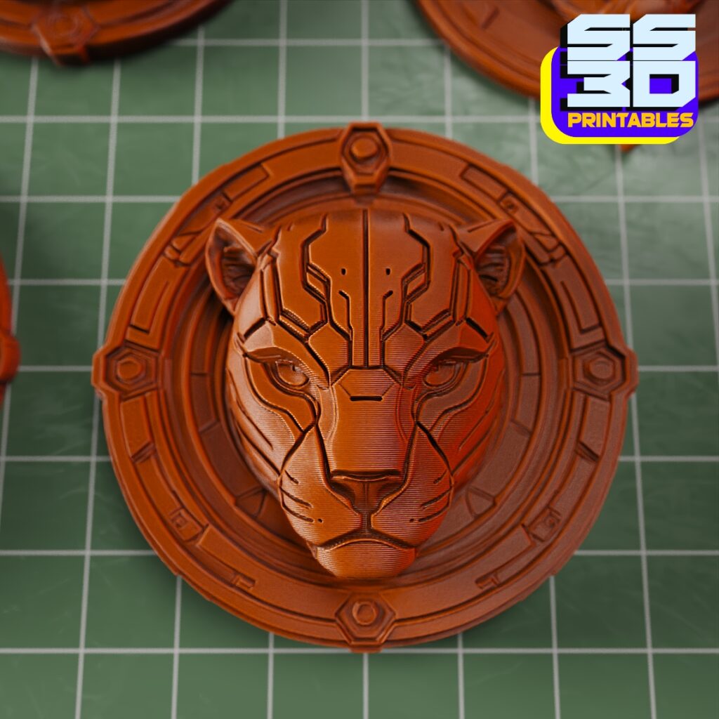 Super Hero Badge Collection stl - SS3DPRINTABLES