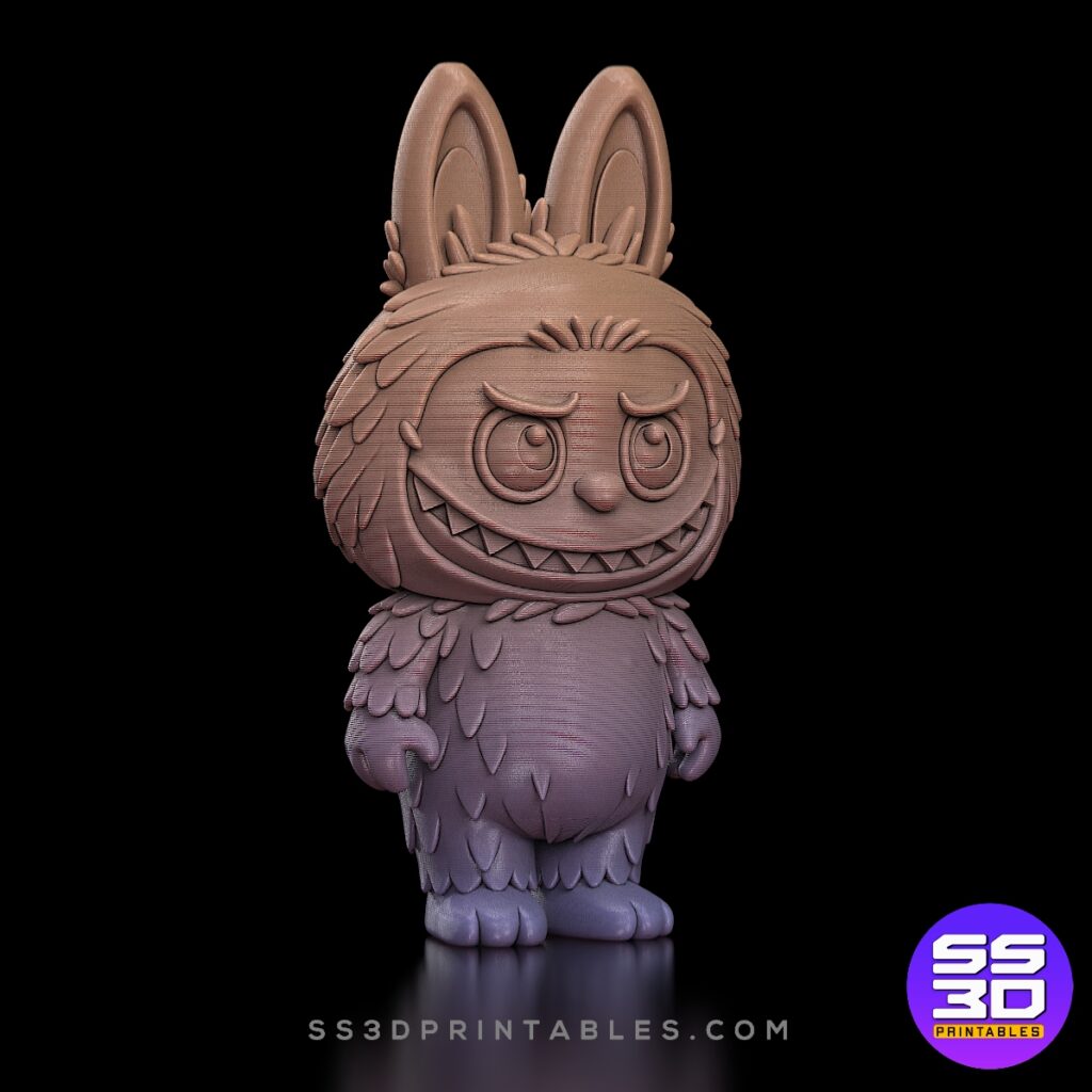 Labubu – Cute Mischief fan art STL for 3D Printing free download ...